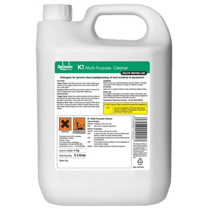 Optimum Concentrated Multi Purpose cleaner (5 litre)