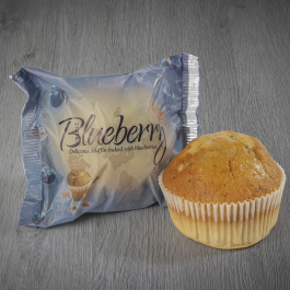Cuisine De France Individually Wrapped Blueberry Muffin (48x102g ...