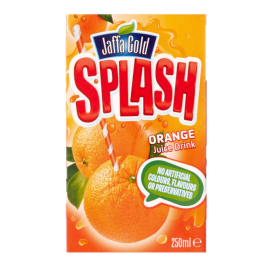 Jaffa Gold Splash Orange Juice Drink (27x250ml) | Henderson Foodservice ...