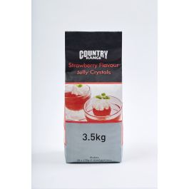 Country Range Strawberry Jelly Crystals (4x3.5kg) | Henderson ...
