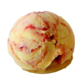 Cool Delight Desserts Vanilla Flavour Mousse with Raspberry Flavoured ...