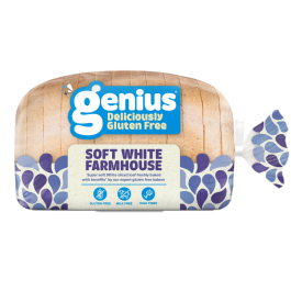 Genius Gluten Free Soft White Farmhouse Loaf (6x430g) | Henderson ...